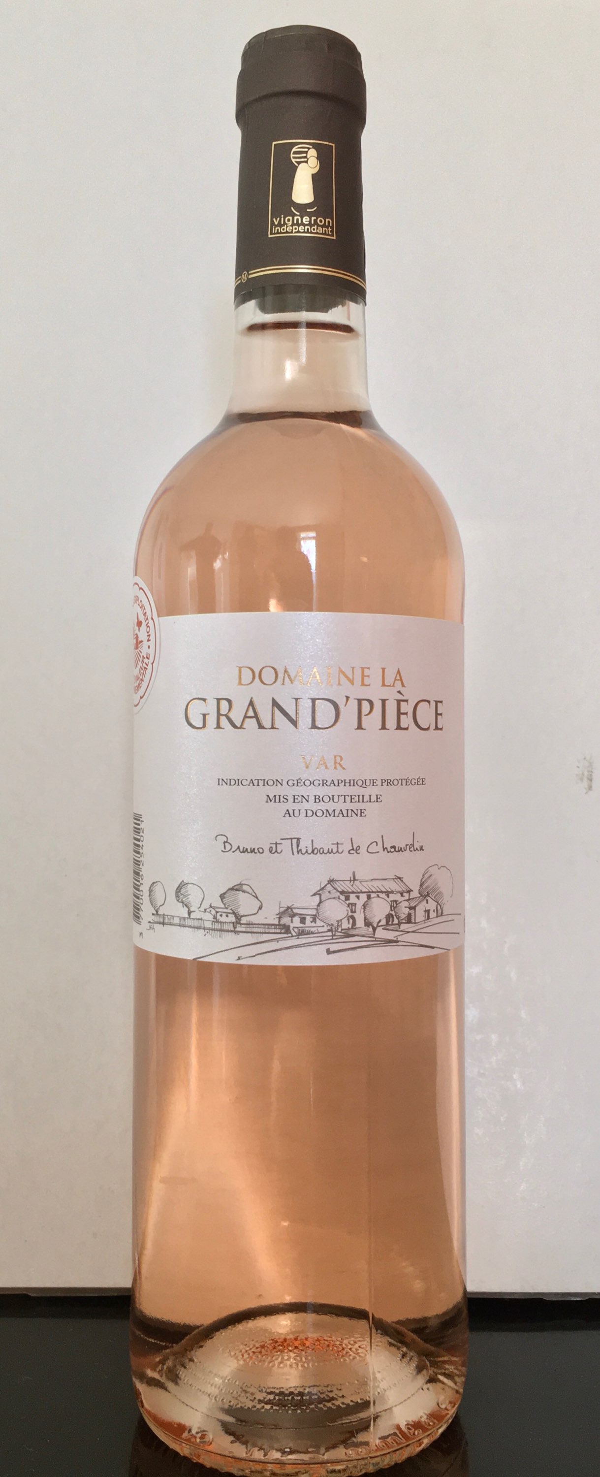 IGP VAR Rosé 75 cl - Domaine La Grand Pièce
